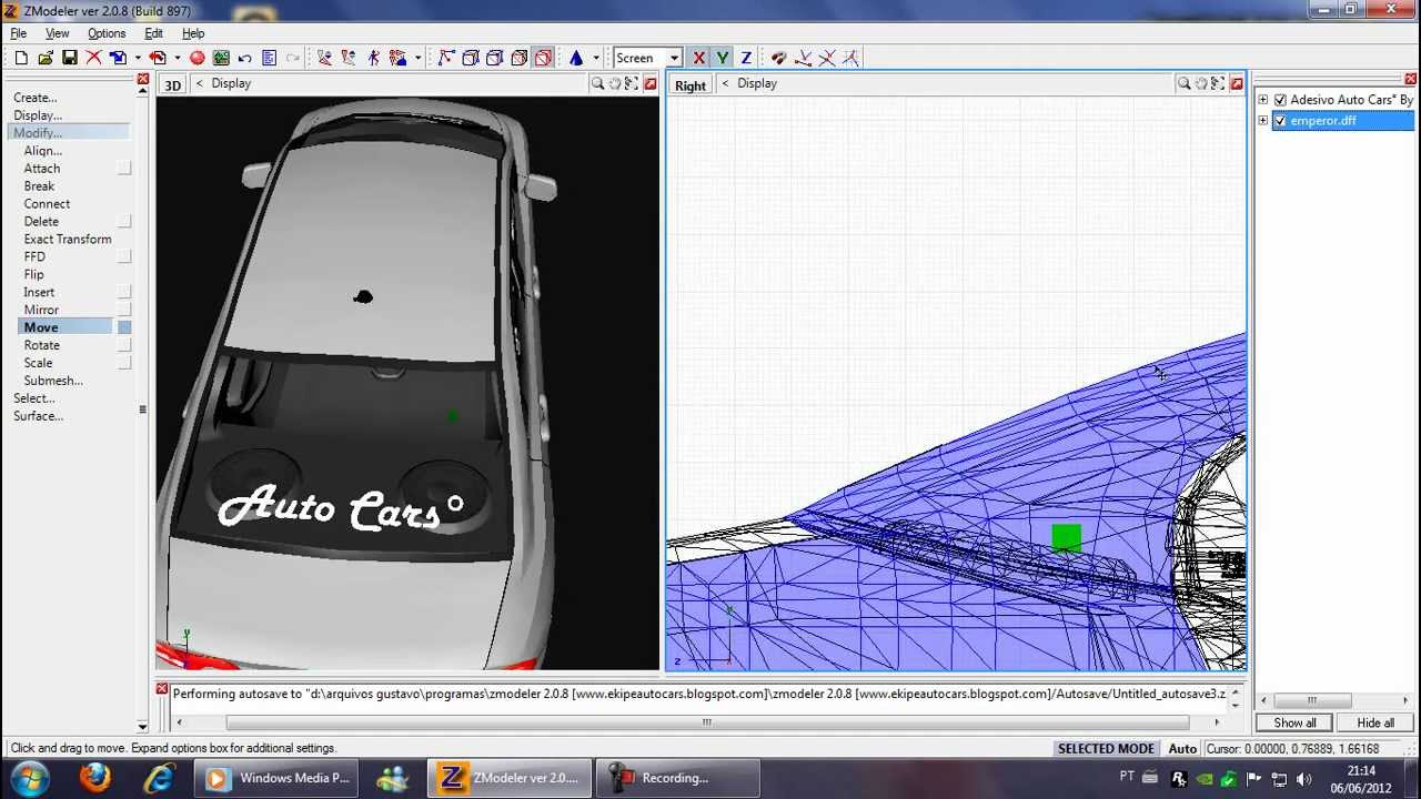Tutorial - Como colocar Adesivos com o Zmodeler - YouTube
