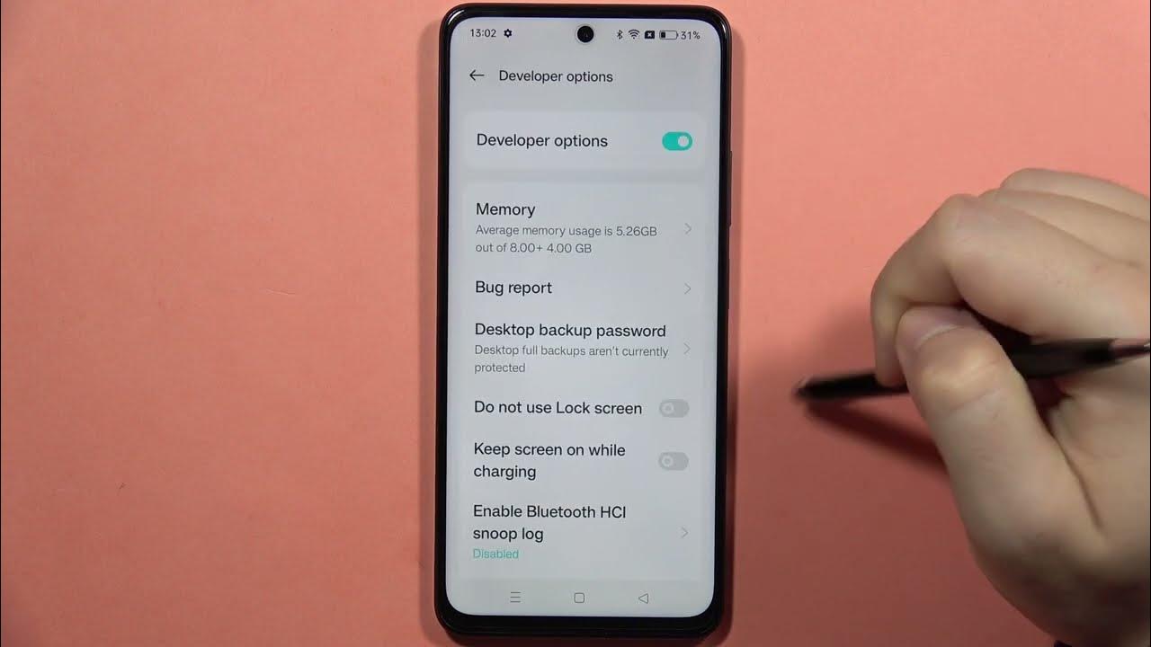 Realme C67: Enable Developer Options #realmephone - YouTube