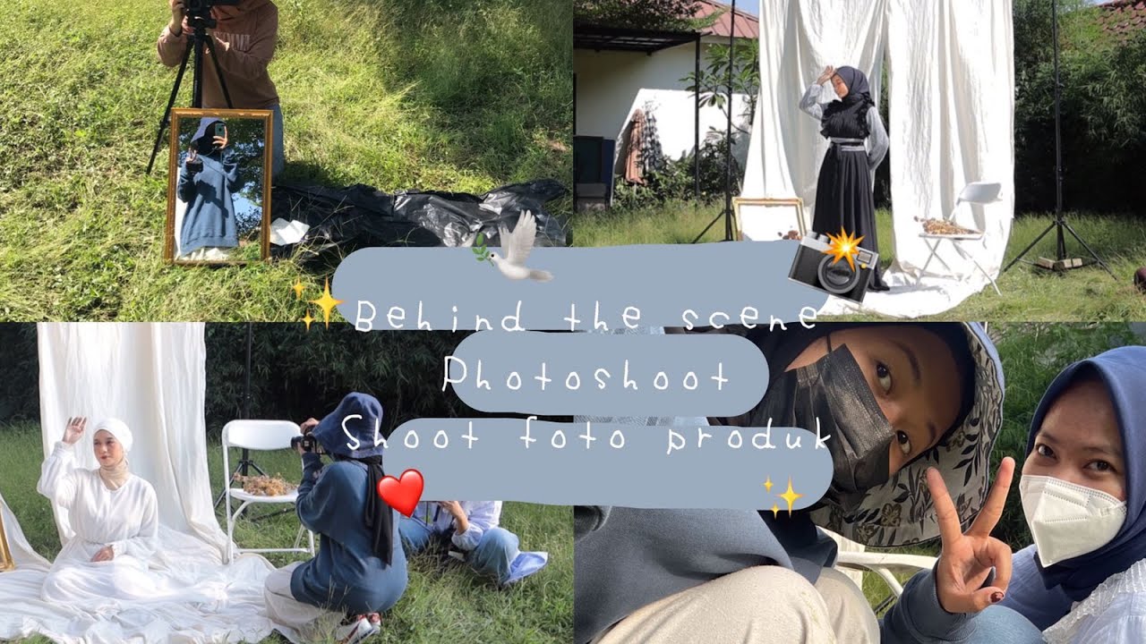 BTS Photoshoot Model | Shoot Foto Produk - YouTube