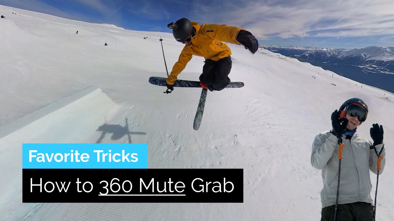 How to 360 Mute Grab | Skiers Favorite Tricks 2 - YouTube