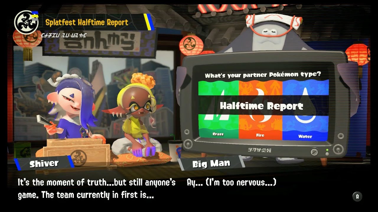 Splatoon 3 - Splatfest #2 Halftime Report w Deep Cut performance - YouTube