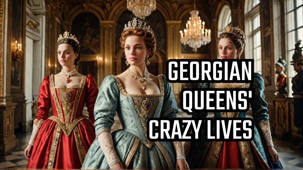 The CRAZY LIVES Of The Georgian Queens - YouTube
