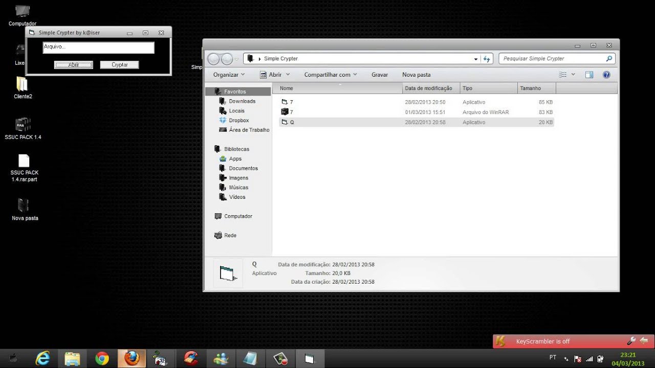 Simple Crypter - YouTube