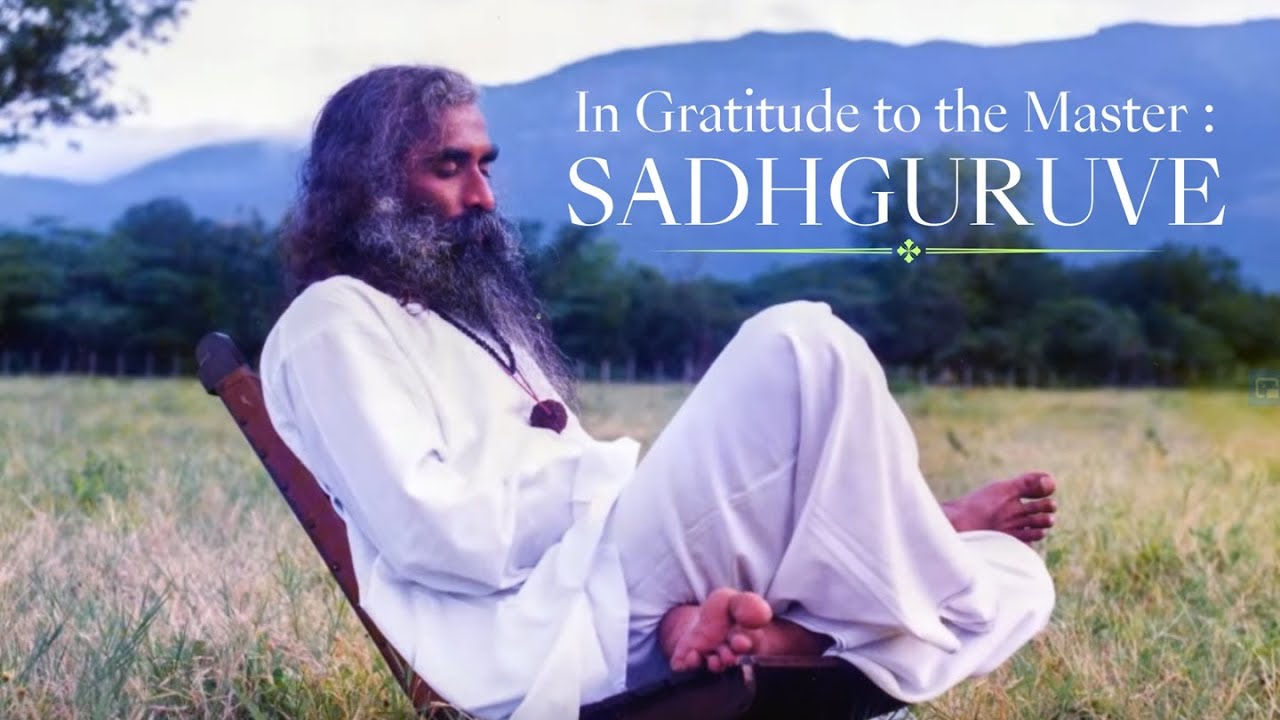 Chant in Gratitude to the Master - Sadhguru - YouTube