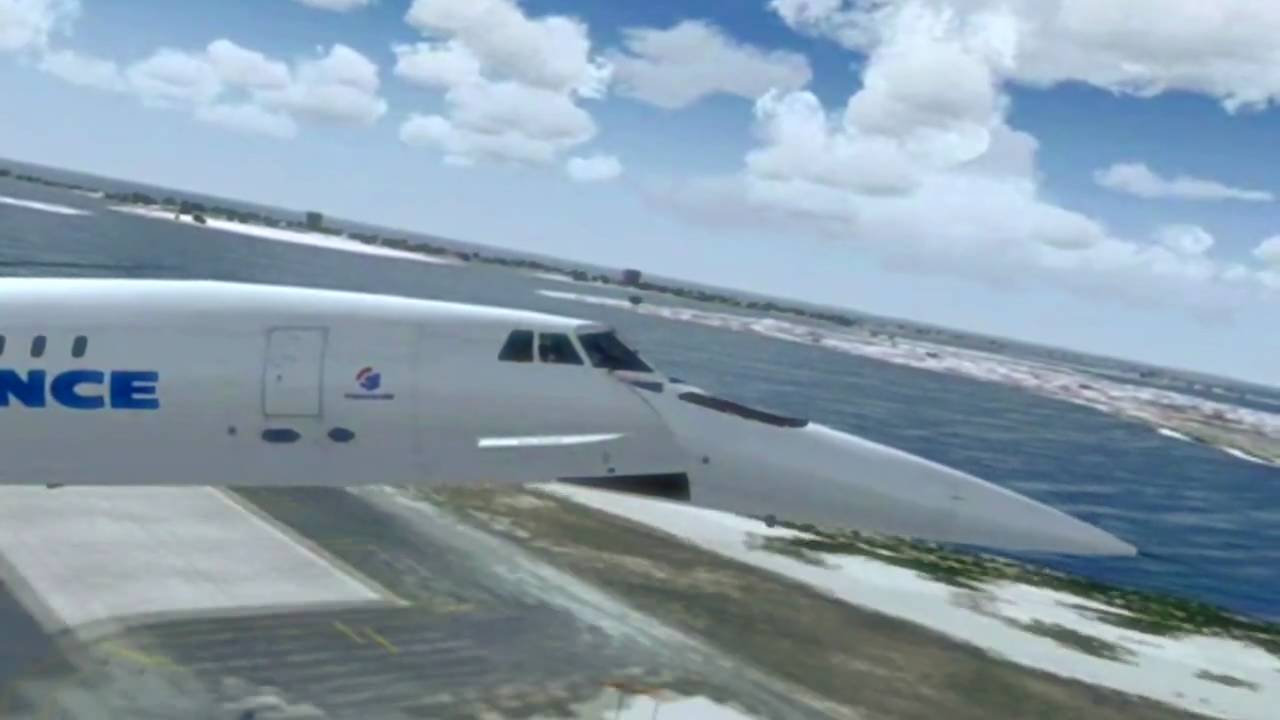 Concorde At JFK - YouTube