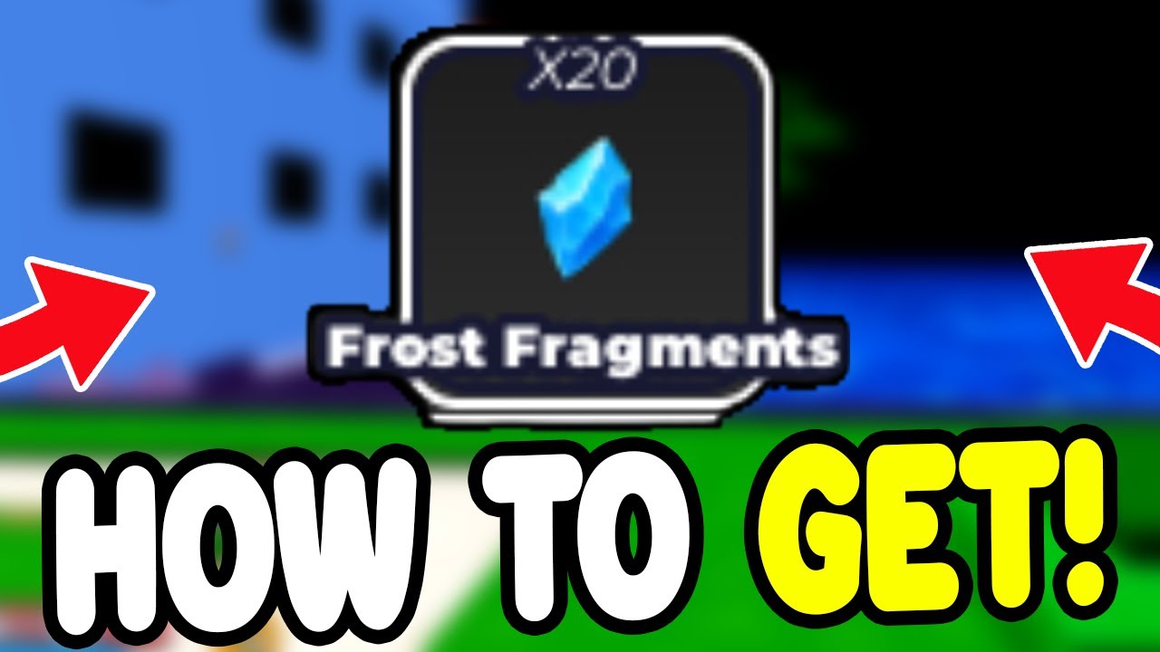 How To GET FROST FRAGMENTS SHOWCASE In ONE FRUIT SIMULATOR! Roblox ...