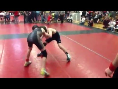 Kid Goes Beast Mode During Wrestling Match - YouTube