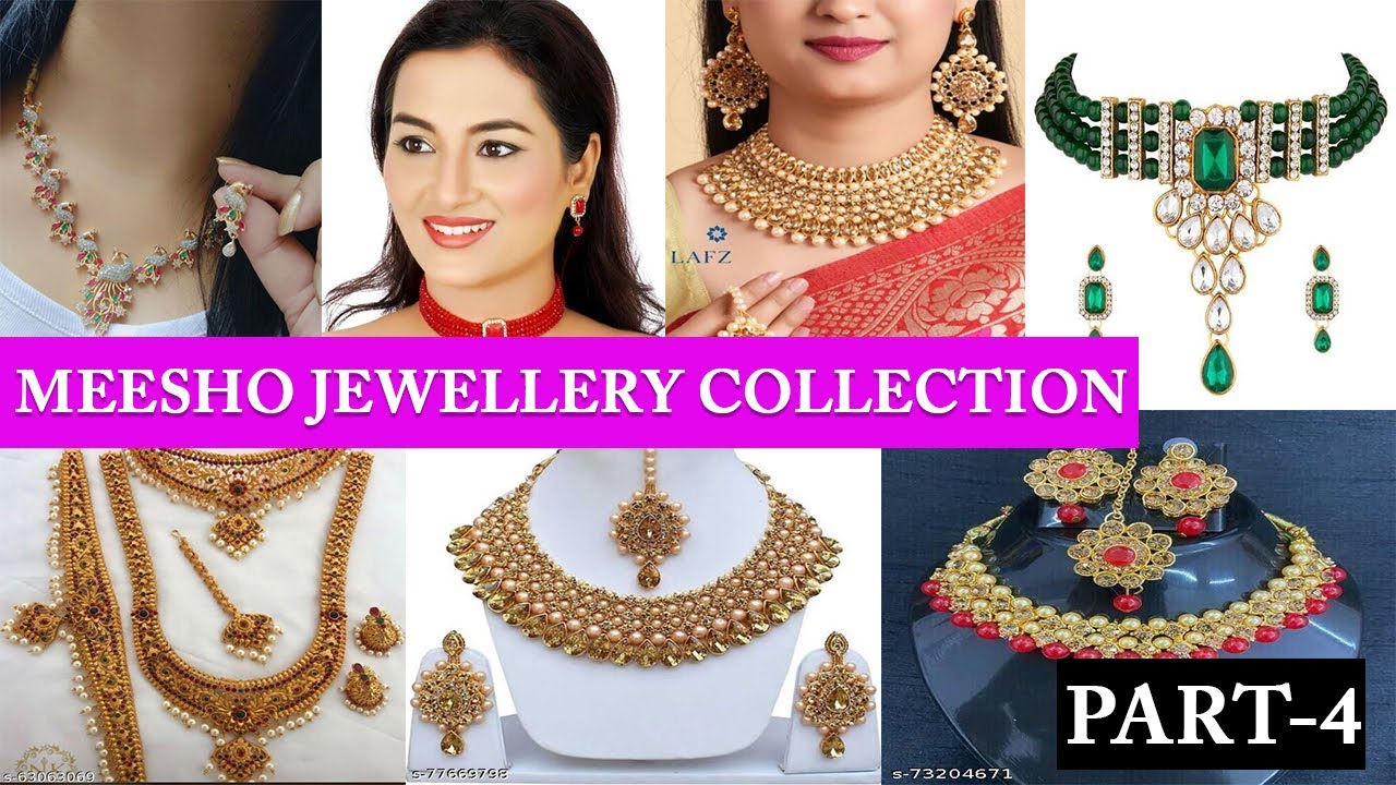 meesho jewellery | meesho jewellery haul | BUDGET CART | Part 6 - YouTube