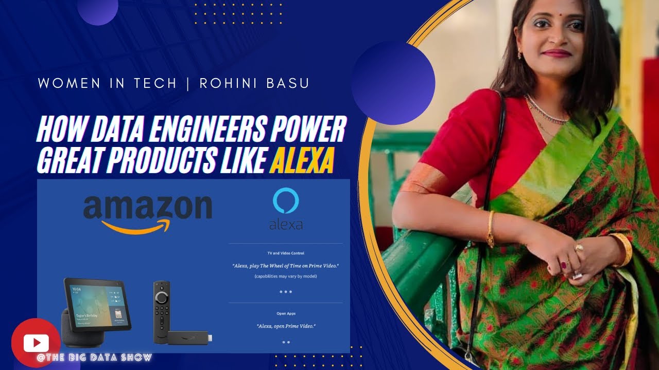 How Data Engineer power product like Alexa | Women In Tech | Amazon ...