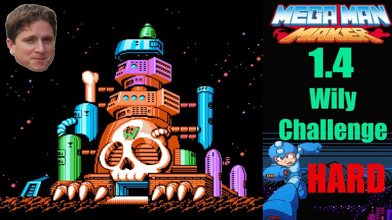Mega Man Maker 1.4 Challenge Hard Mod - YouTube