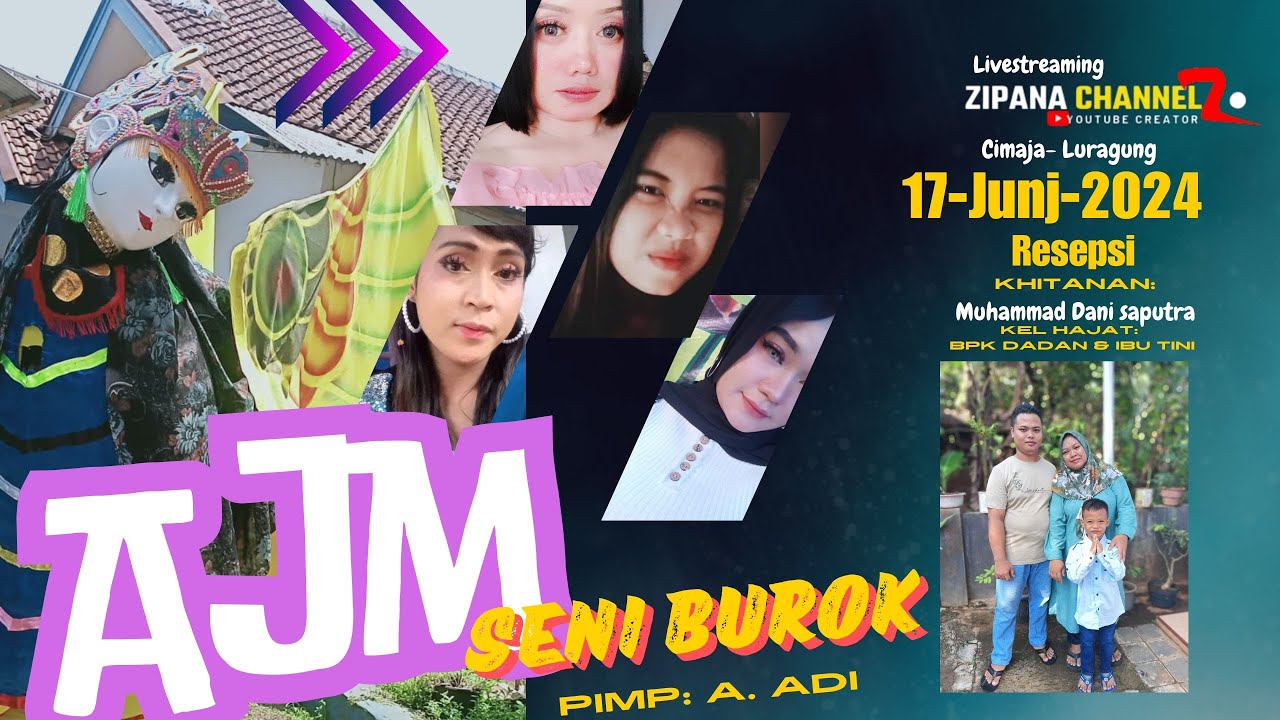 LIVE BUROK AJM || CIMAJA DUKUH MAJA LURAGUNG || 17 JUNI 2024 - YouTube