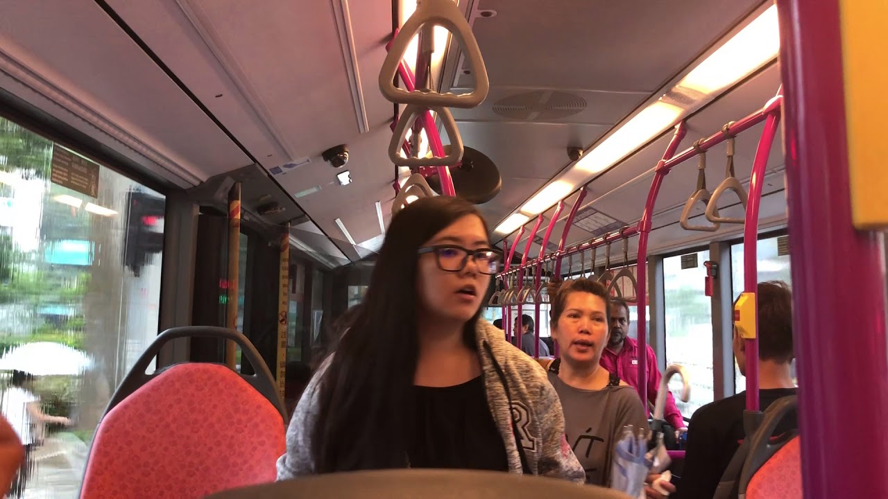 [shuttle In heavy rain] SG1135B on LRT SHUTTLE B Senja to Choa Chu Kang ...