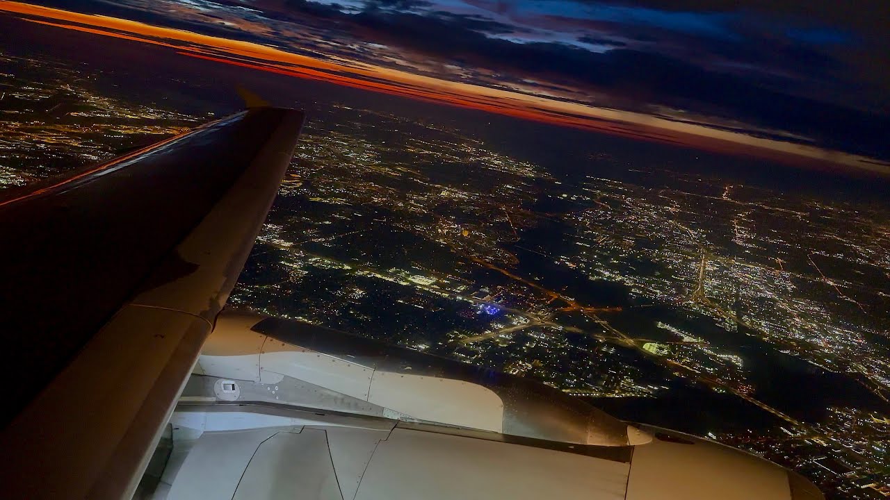 [4K] – Full Flight – American Airlines – Airbus A320-214 – DFW-TUL ...