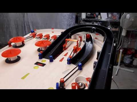 DIY 3D printed pinball machine - first test game to see what it will be ...