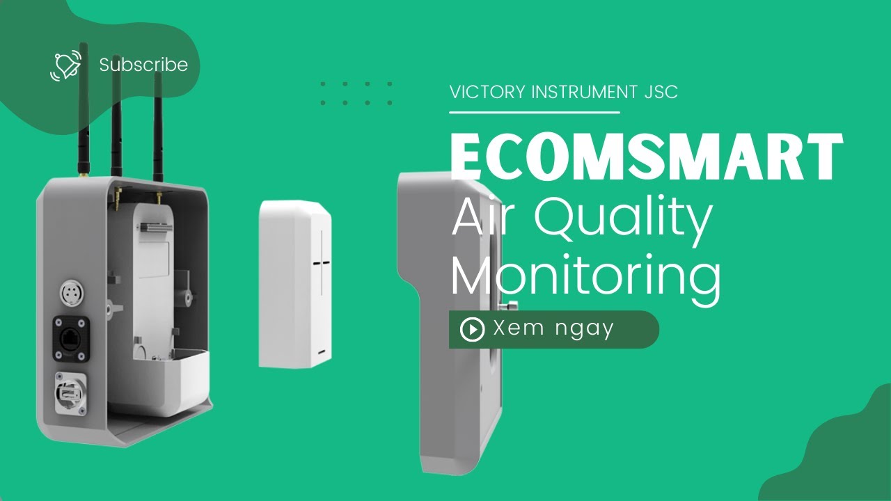 ECOMSMART 2 | Thiết bị theo dõi và đánh giá chất lượng không khí thời ...