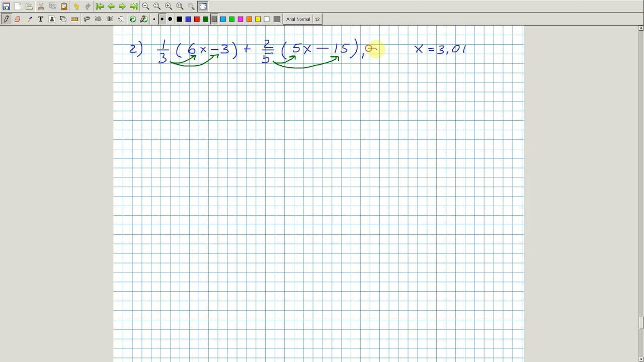 Arifmetik amallarning xossalariga doir misollar. Algebra 7-sinf. 6-dars ...