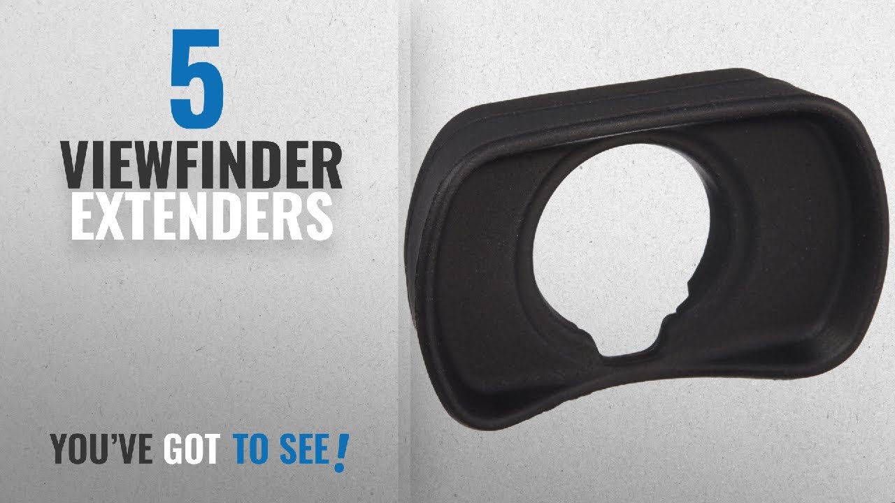 Top 10 Viewfinder Extenders [2018]: JJC EF-XTL Soft Durable Silicone ...