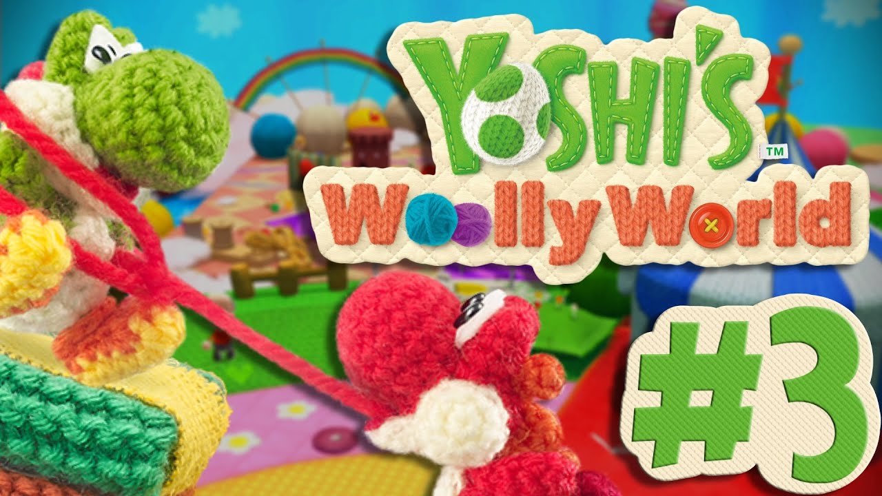 First time playing | Yoshi's Woolly World | World 2 | Part 3 | Live 🔴 ...