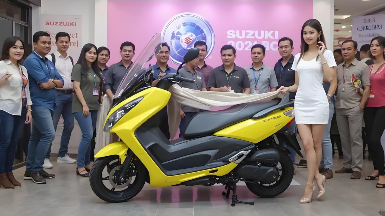 New 2025 Suzuki Burgman 180 Review | Features, Performance, and Price ...
