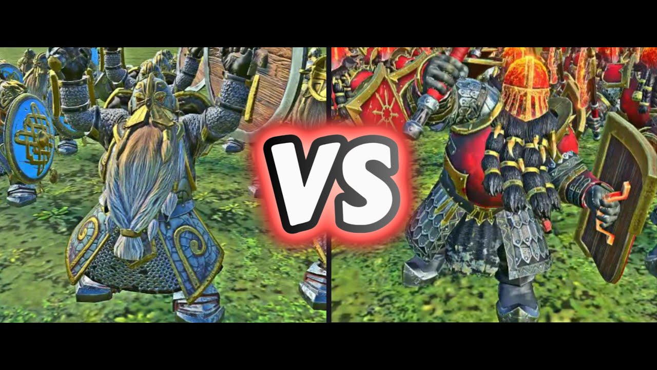 Who Will Win? Ironbreakers or Infernal Ironsworn in Warhammer Total War ...