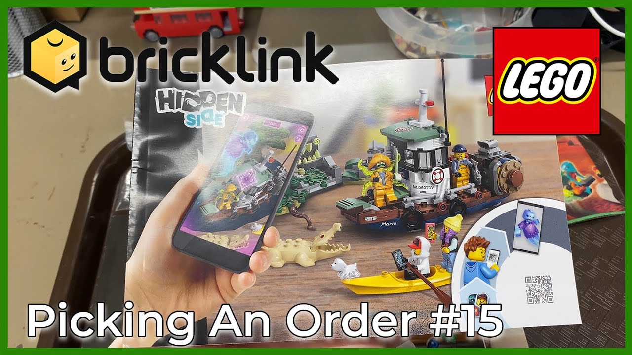 SOMEONE BOUGHT INSTRUCTIONS!!! Picking An Order on BrickLink #15 - YouTube