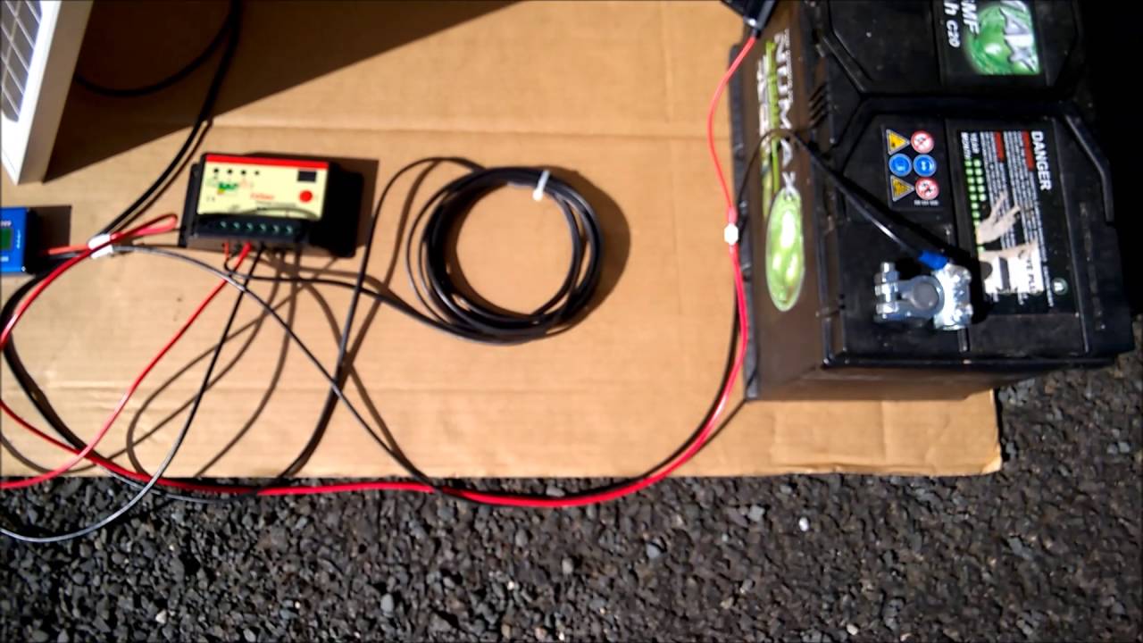 20W Solar Kit Demo - YouTube