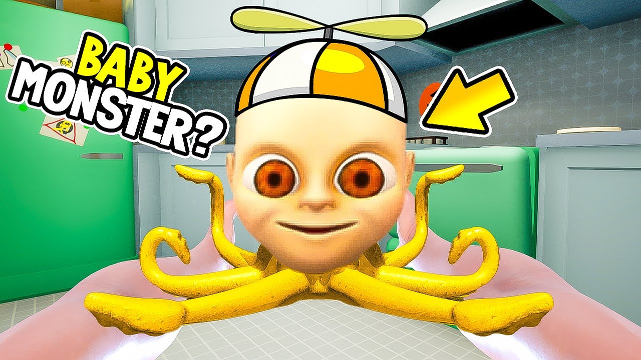 NEW BABY MONSTER?! Funny Baby In Yellow MOD - YouTube