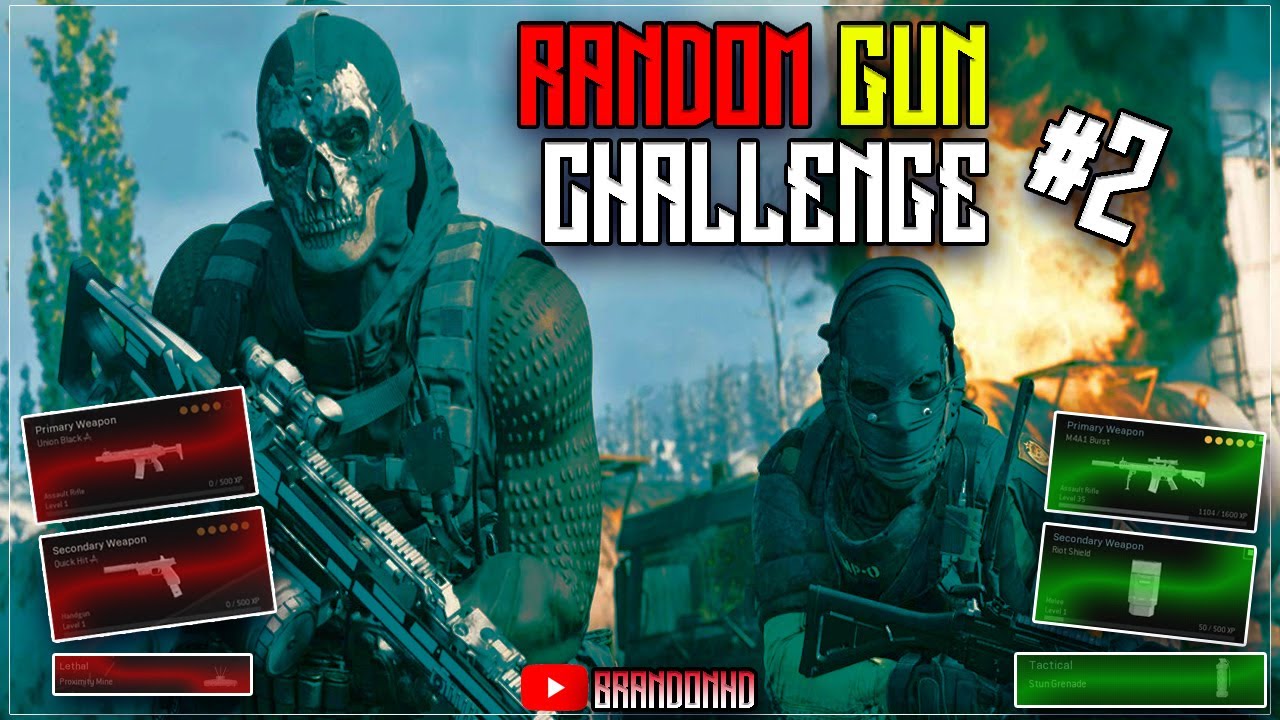RANDOM GUN GENERATOR!#2 WE WON! (WITH BEN) - YouTube