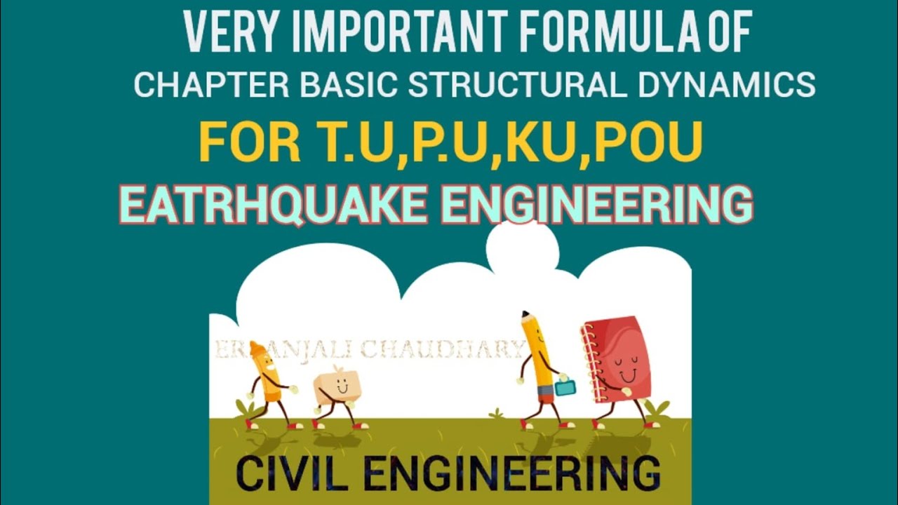 Most important formula for the chapter basic structural dynamics ...