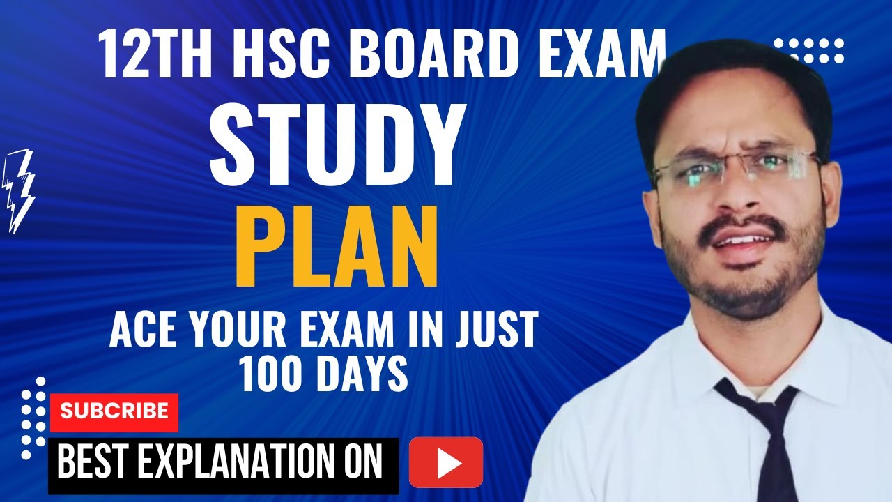 12 HSC BOARD | STUDY PLAN |2024 - YouTube