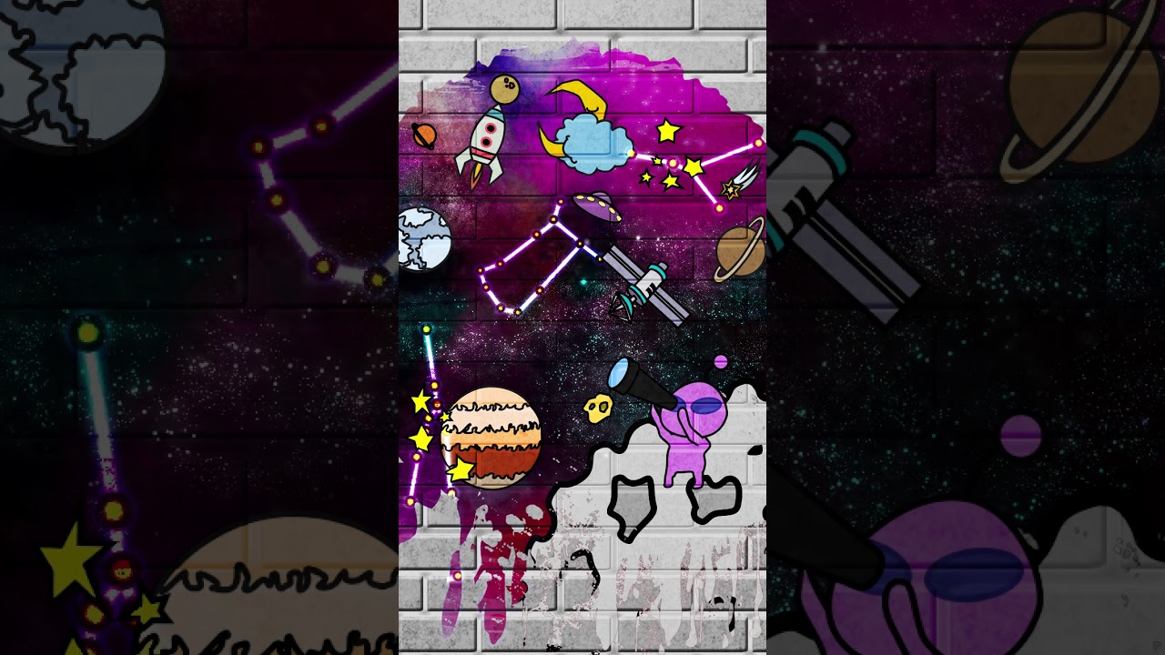 Galaxy Themes - [poly] space planet graffiti - YouTube