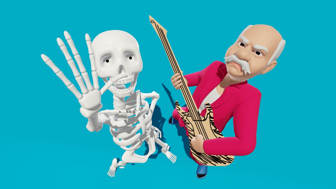 SKELETON STOP MOTION SOAD! (3d animation) - YouTube