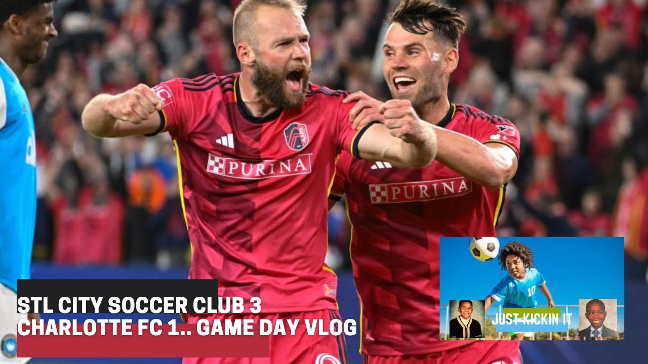 STL City SC 3 Charlotte FC 1.. Game Day Vlog and MLS Commissioner Don Garber - YouTube