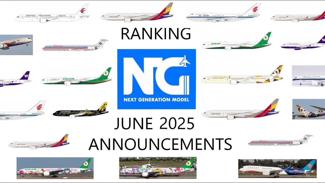 NG Models June 400 Scale Announcements - YouTube