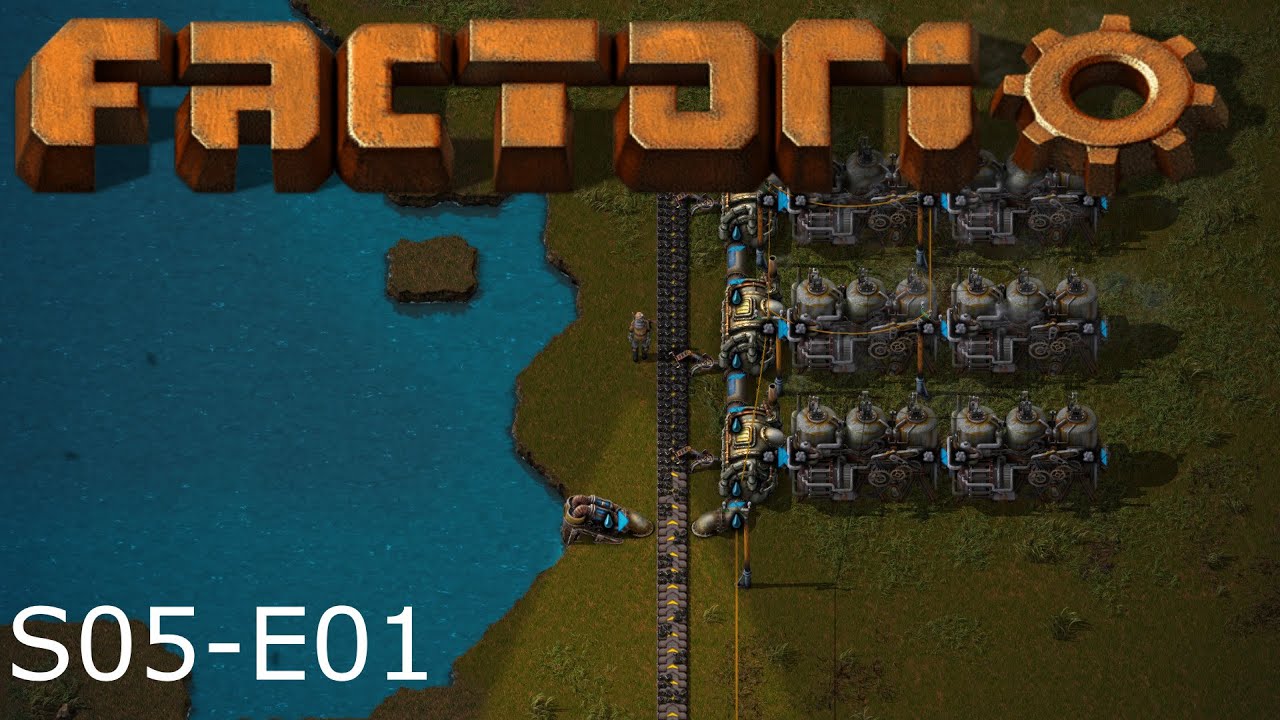 Factorio S05 E01, Power grid - YouTube