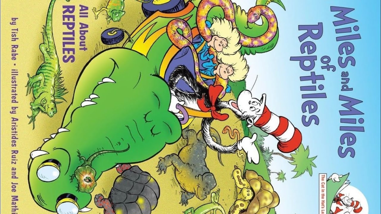 Reading Miles and Miles of reptiles - YouTube