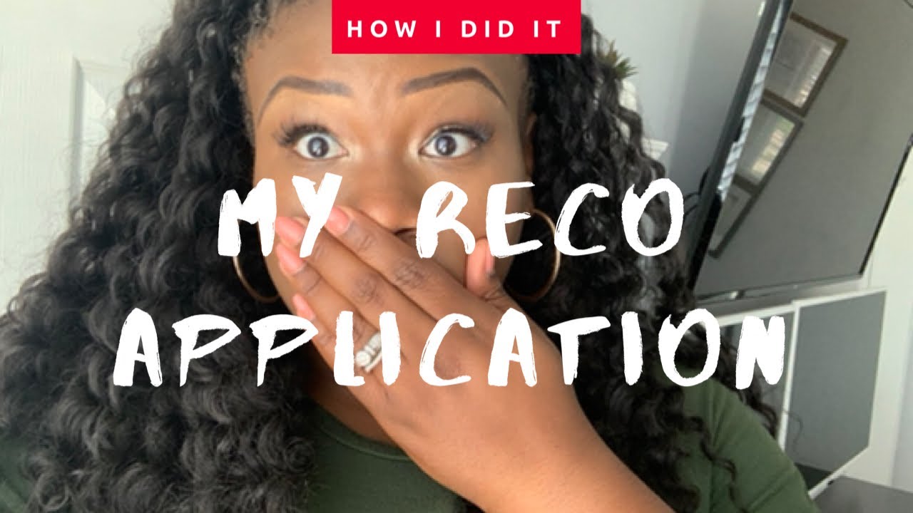 38. How I Filled Out My RECO Application - Humber Real Estate Program ...