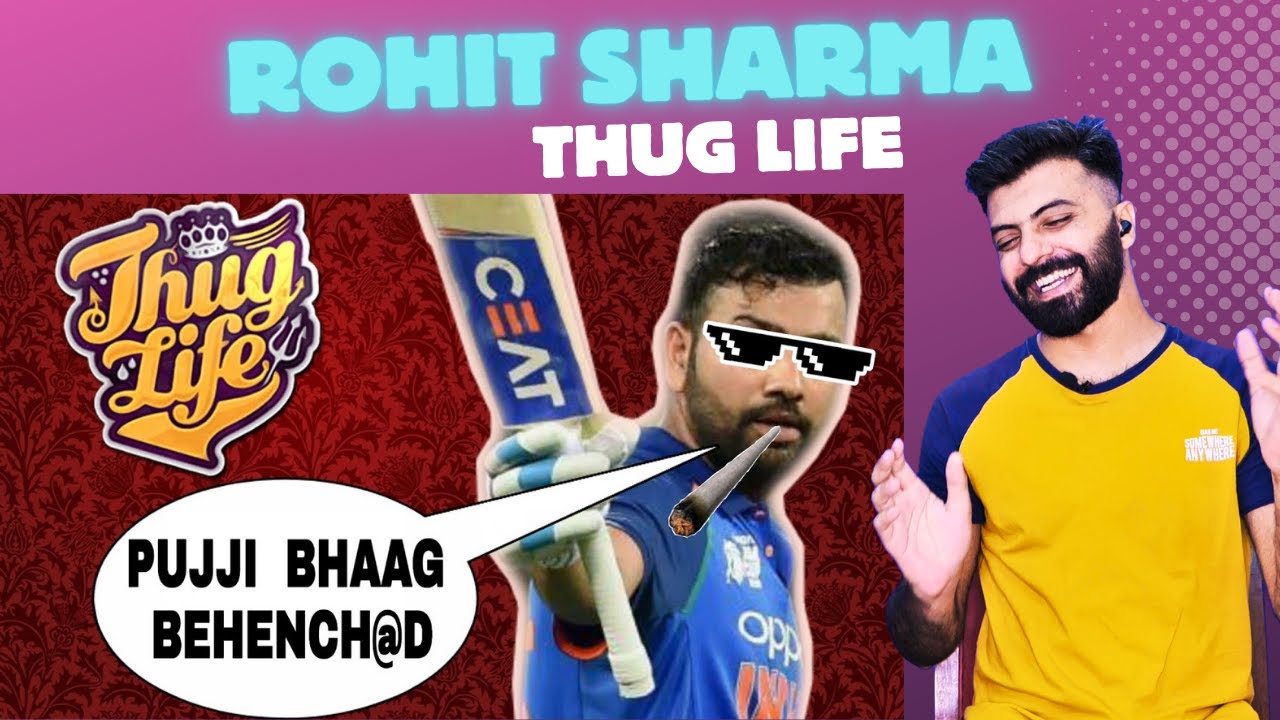 Rohit Sharma Thug life Moments | Rohit Sharma Funny Memes | Bsn ...
