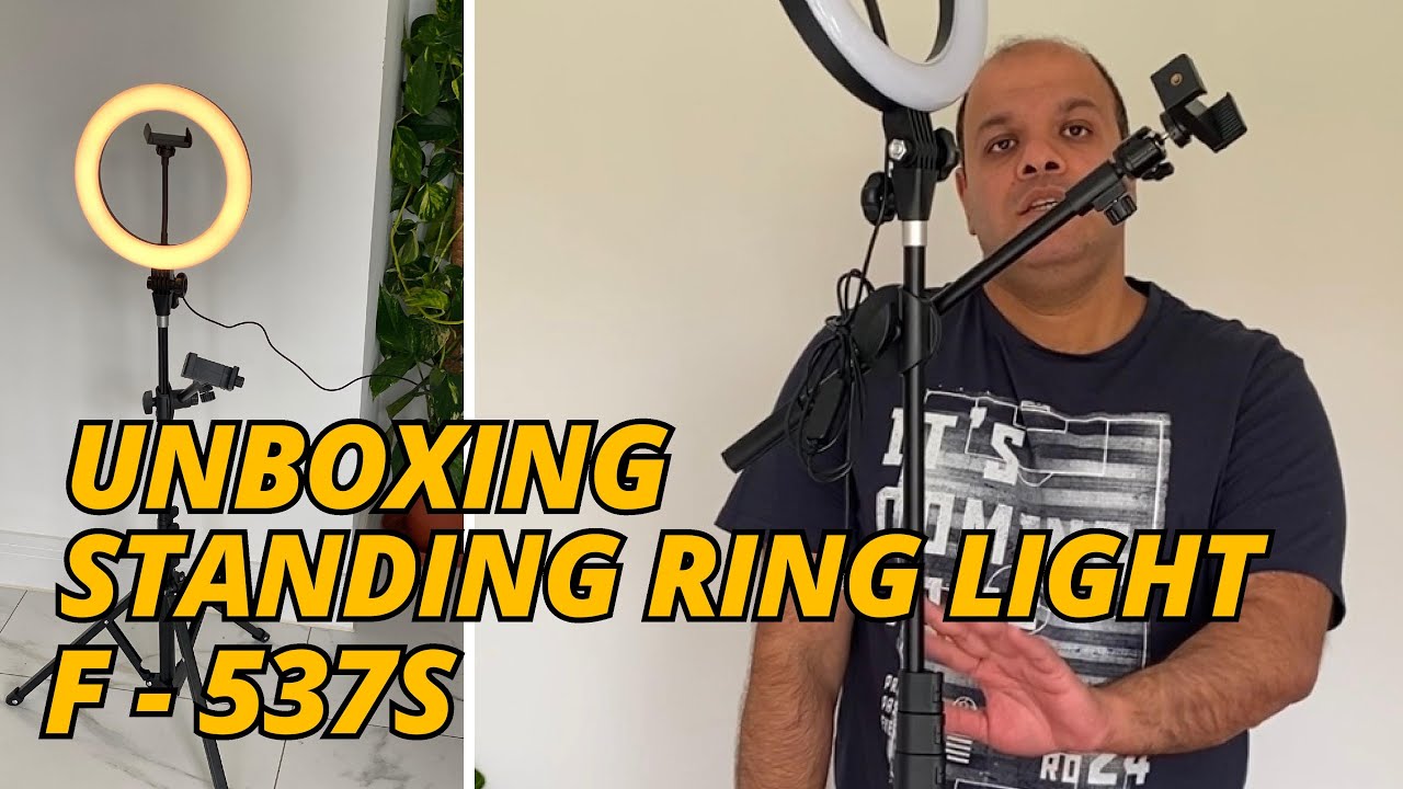 "Unboxing & Assembling the Ultimate Ring Light Model F - 537S : Glow Up Your Videos Instantly ...