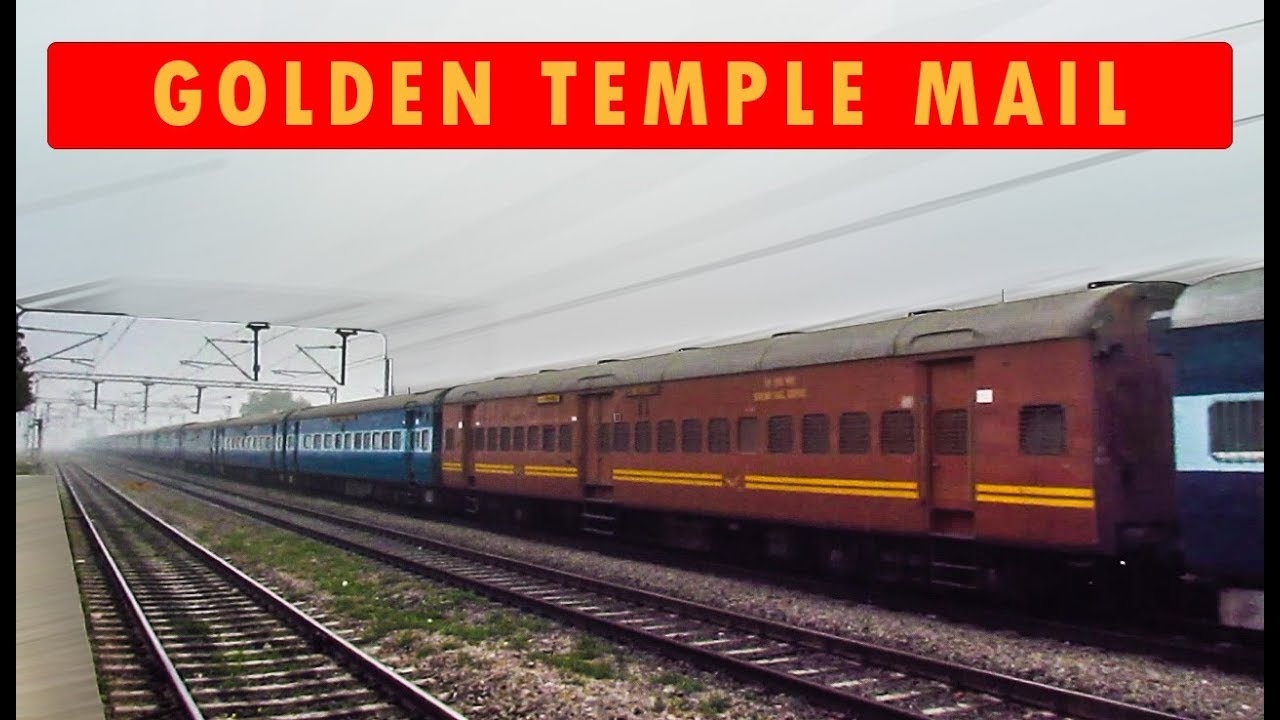MASSIVE OFFLINK - GOLDEN TEMPLE MAIL WITH A DIESEL LOCOMOTIVE | Indian ...