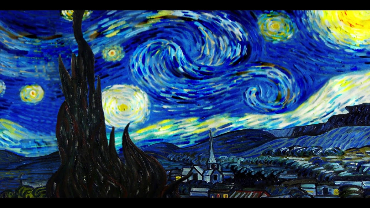 Single Picture to 3D Scene | The Starry Night / Vincent van Gogh - YouTube