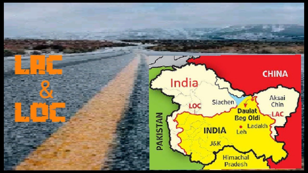 LOC & LAC of India. Radcliffe line, Mc Mahon line - YouTube