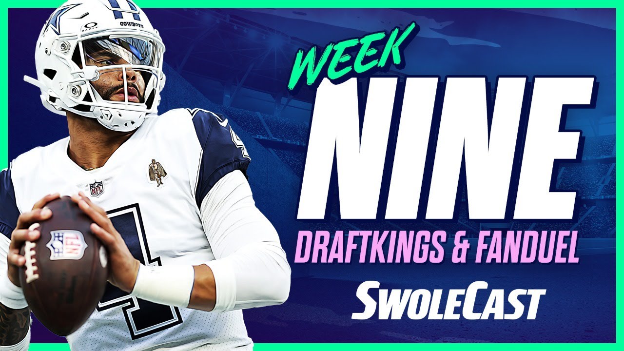 NFL WEEK 9 DFS PICKS for FANDUEL & DRAFTKINGS - YouTube