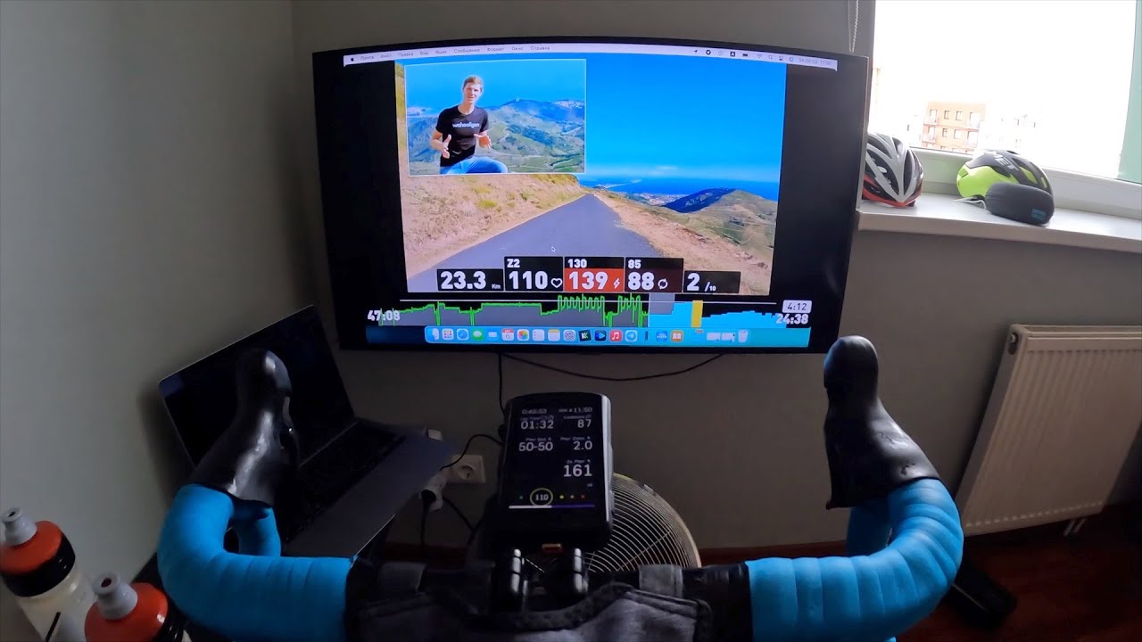 Indoor training with Wahoo SYSTM - YouTube