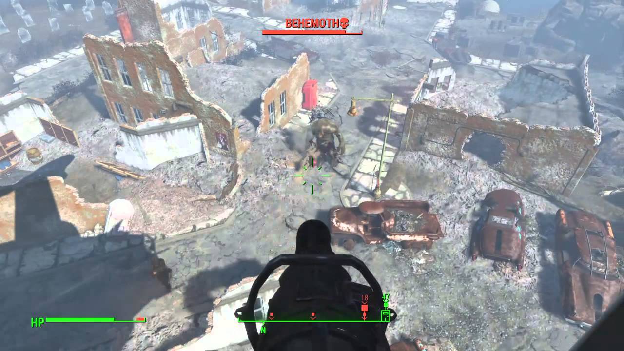 Fallout 4 : Death from above - YouTube