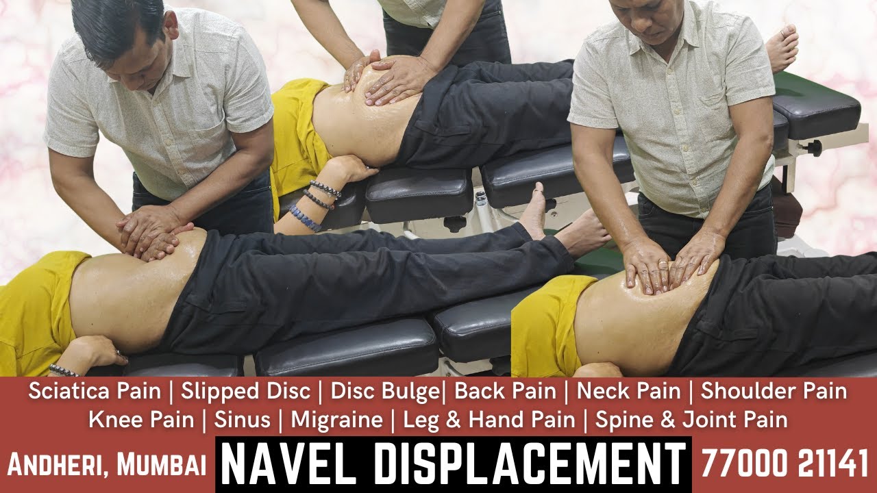 Navel displacement, Constipation, Gas and acidity, Abdominal pain and ...