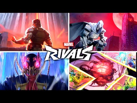 Marvel Rivals Season 1 - All Map Cutscenes & Cinematics (Victory ...