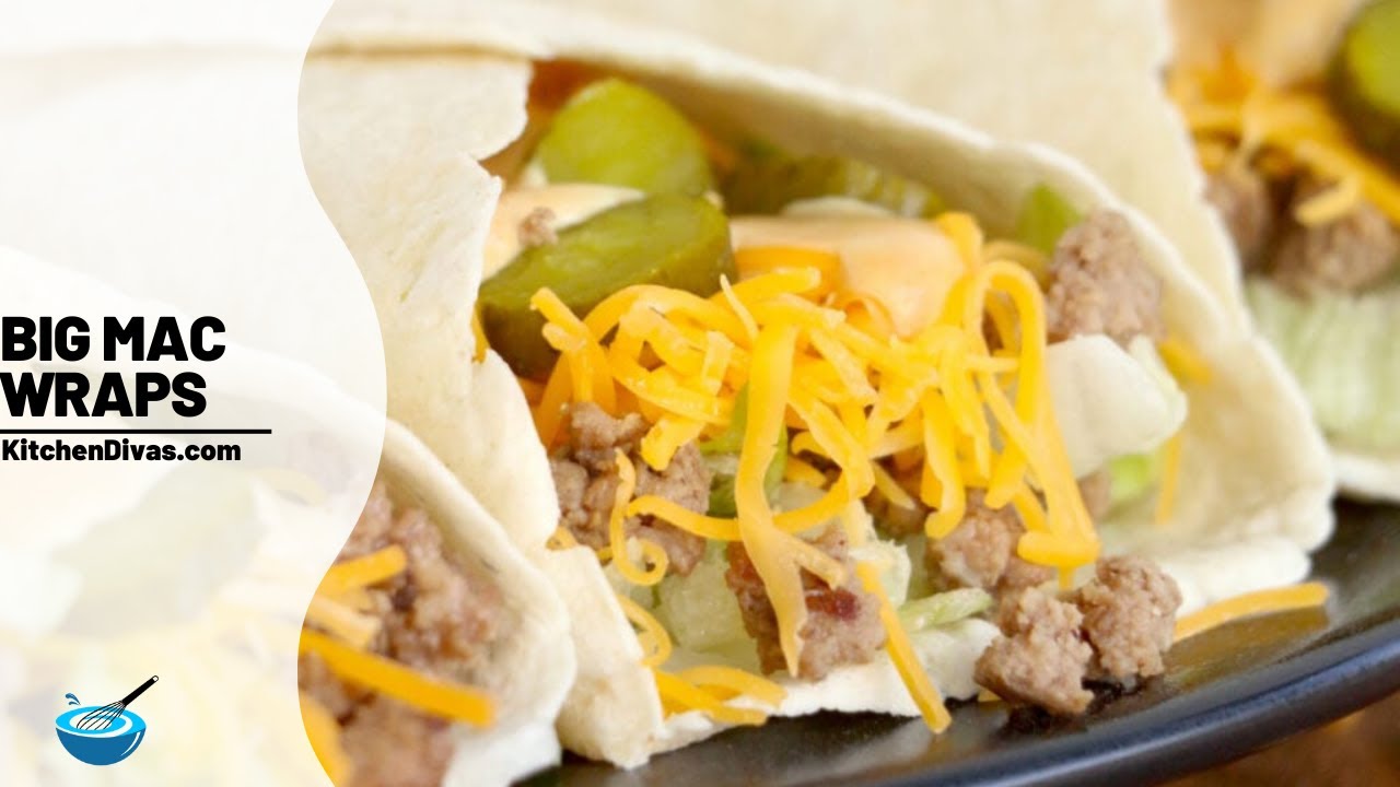 Big Mac Wraps - YouTube
