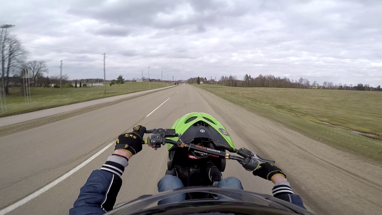 Yamaha Aerox Stunt |FZM| GoPro Hero 5 - YouTube