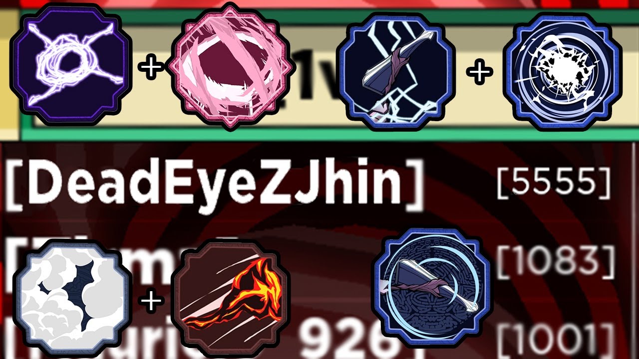 Having 4 Combo Starter Move set in competitive be like.. | Shindo life ...